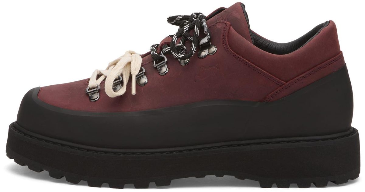 Diemme End. X Cornaro Gomma Hiking Boot in Red for Men | Lyst