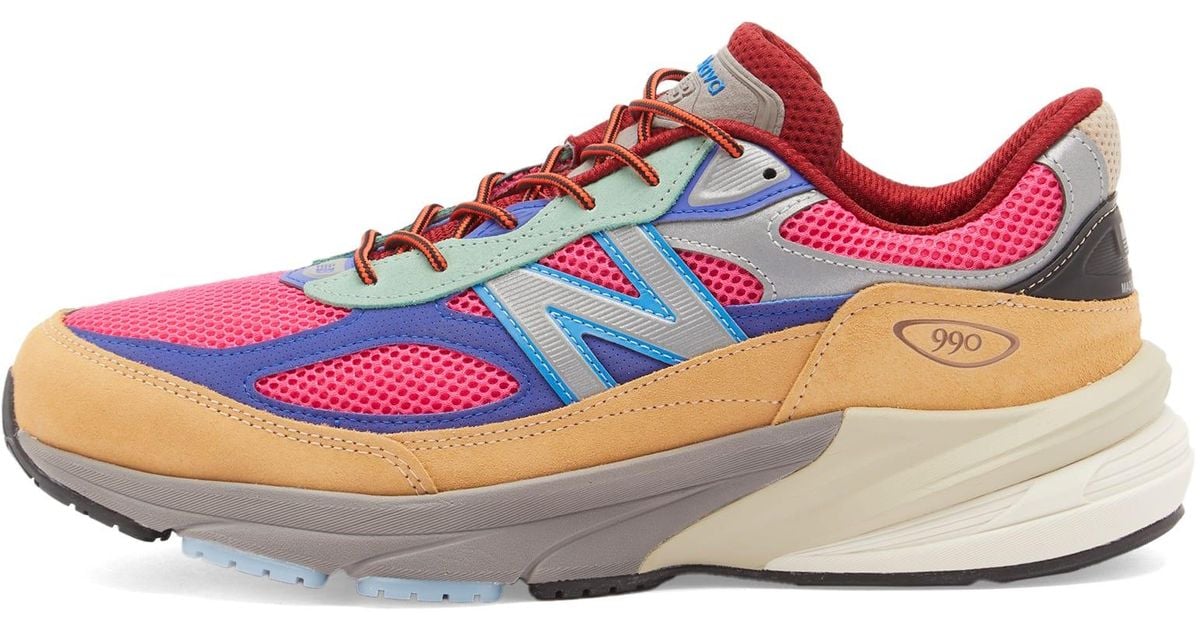 New Balance X Action Bronson 990V6 Sneaker in Blue | Lyst