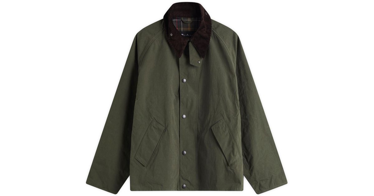 Barbour Os Transporter Casual Jacket in Green for Men | Lyst