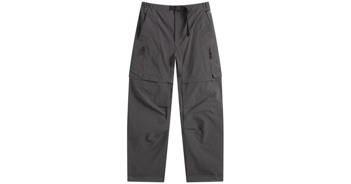 Napapijri Ripstop Modular Cargo Pants in Gray for Men | Lyst