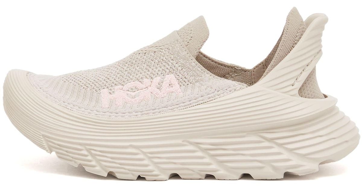 Hoka One One U Restore Tc Sneaker in Natural | Lyst