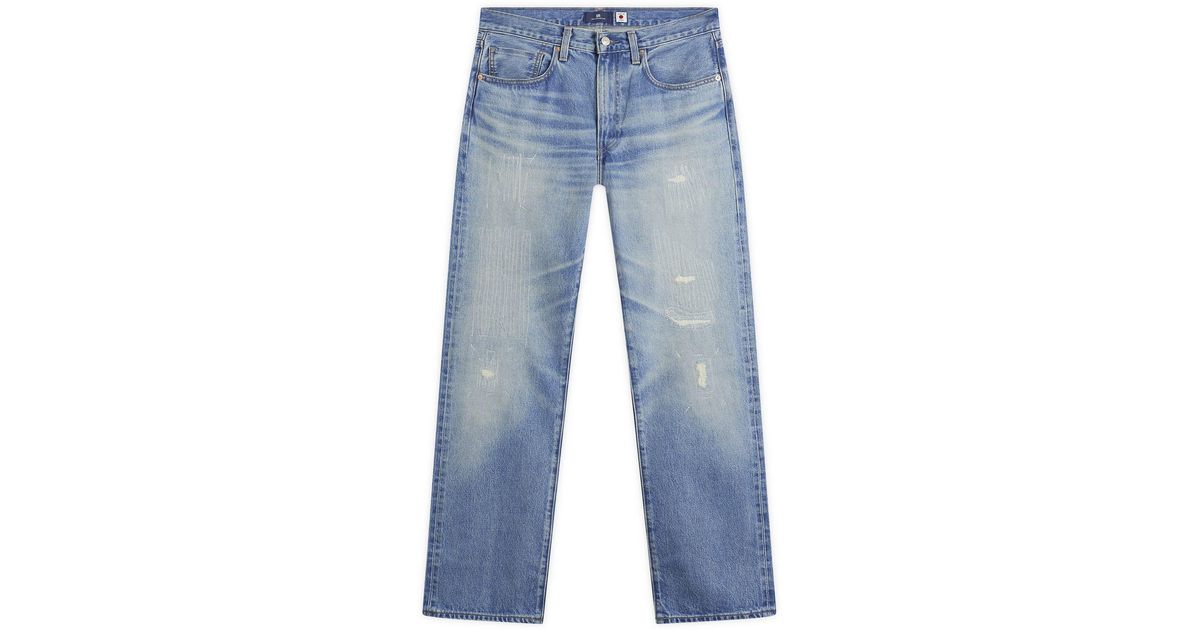 Levi's Tab Anchor Relaxed Selvedge Jeans in Blue for Men | Lyst UK