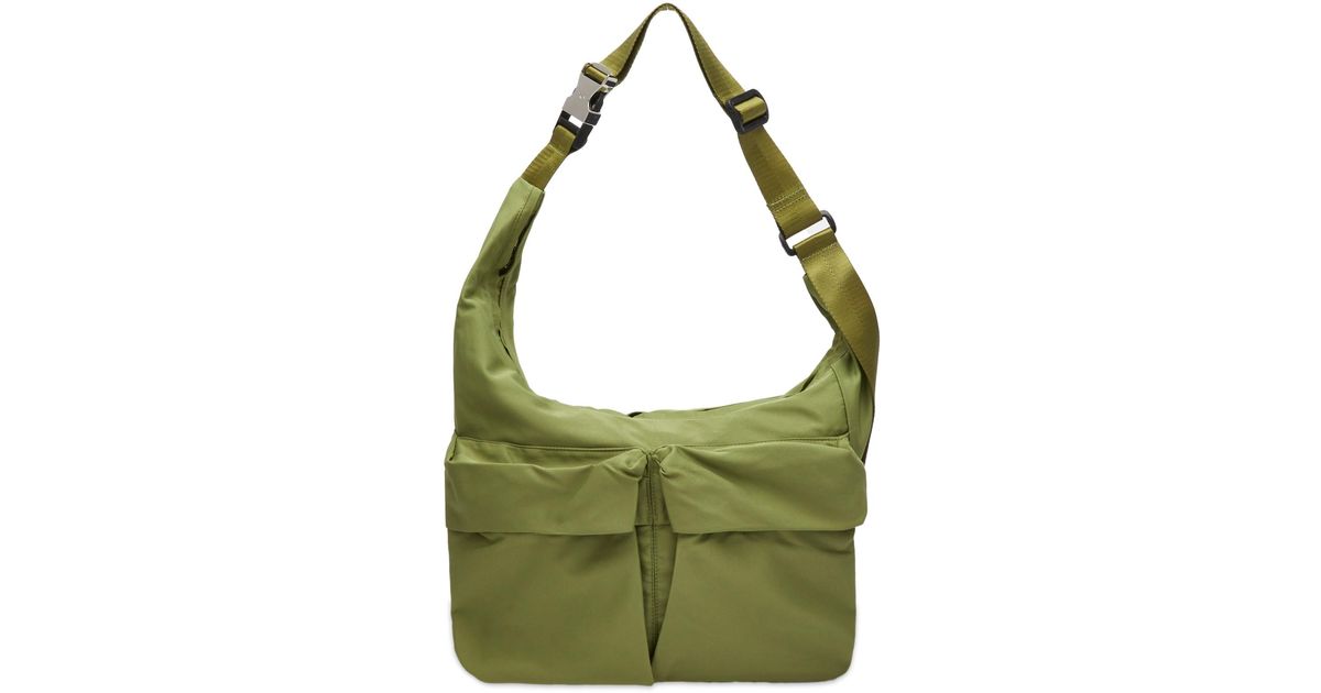 Arc Second Cross Body Bag in Green | Lyst