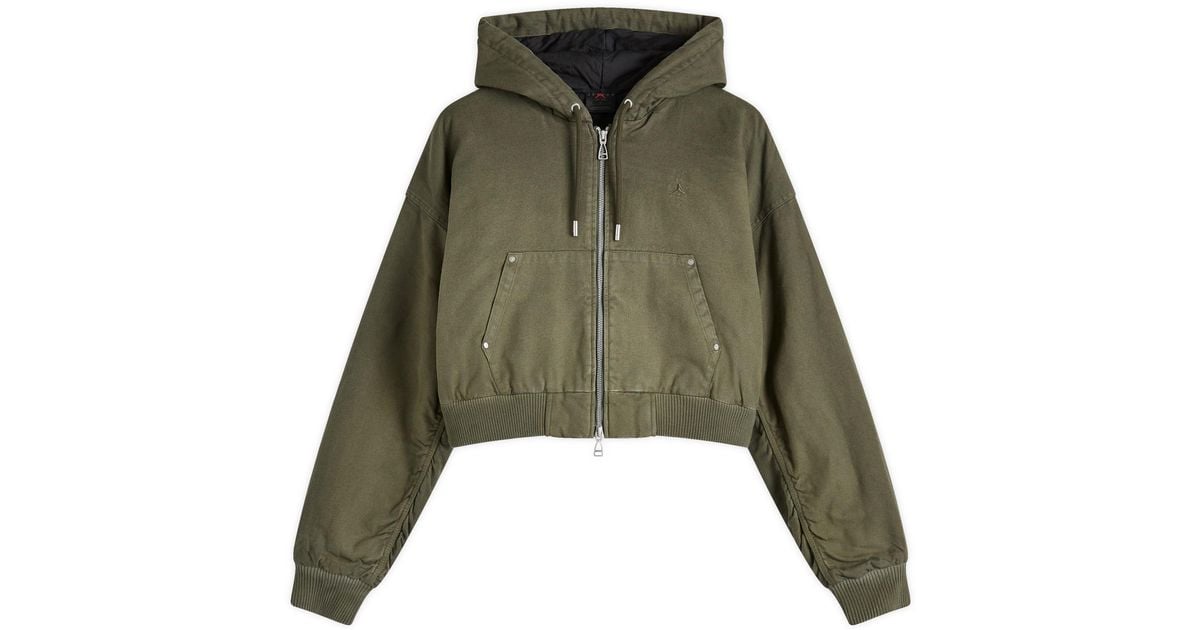 Nike X Travis Scott Canvas Jacket in Green | Lyst