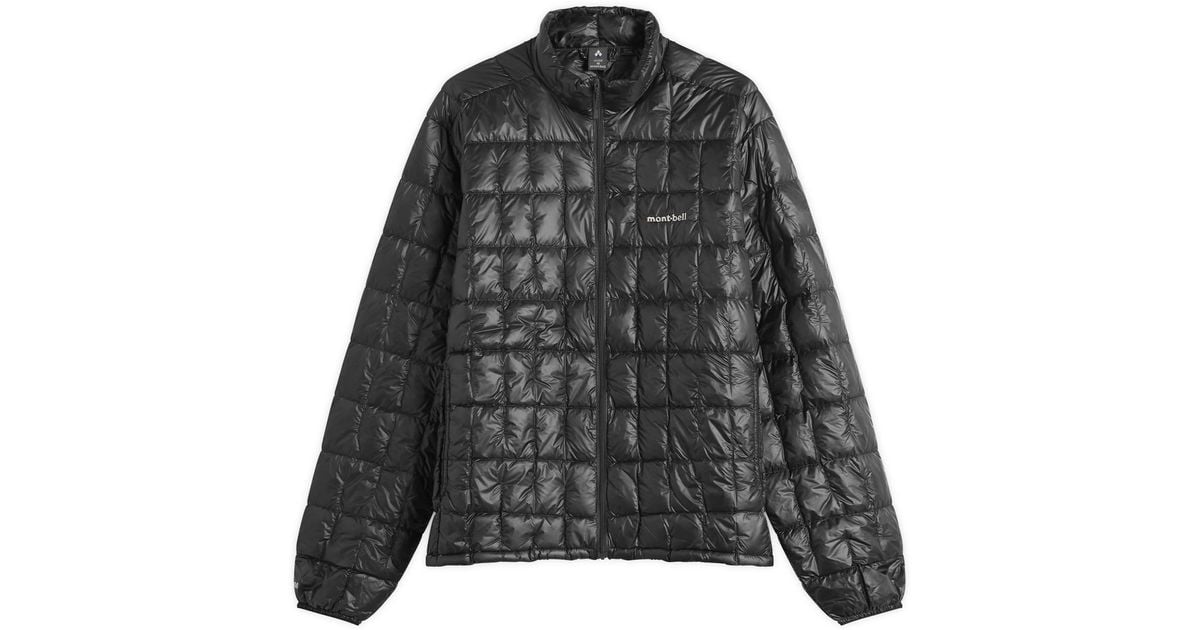 Montbell Plasma 1000 Down Jacket in Black for Men | Lyst UK