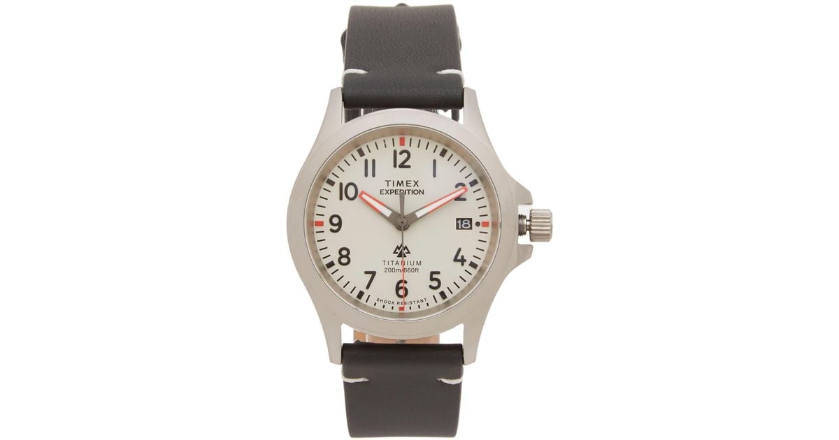 Timex Expedition Titanium Qa 38Mm Watch in Metallic | Lyst UK