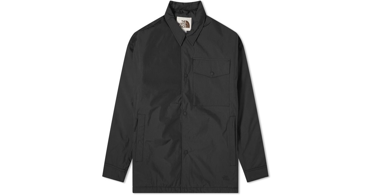 The North Face Heritage Stuffed Coach Jacket in Black for Men | Lyst