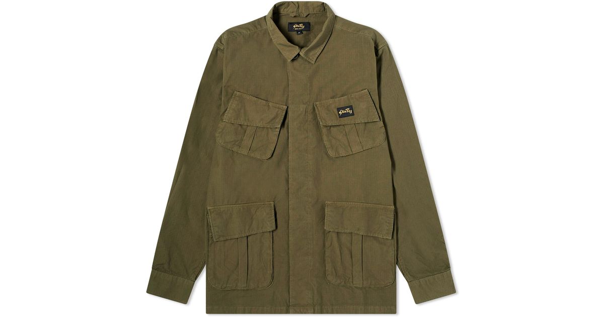 Stan Ray Ripstop Tropical Jacket in Green for Men | Lyst