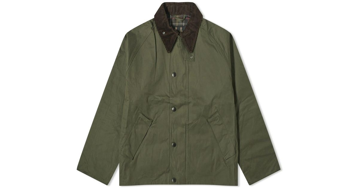 Barbour Os Transporter Casual Jacket in Green for Men | Lyst
