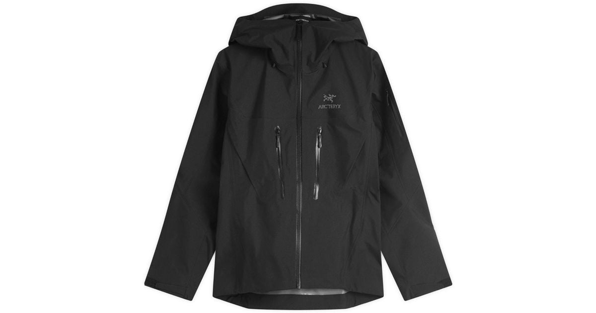 Arc'teryx Alpha Sv Jacket in Black | Lyst UK
