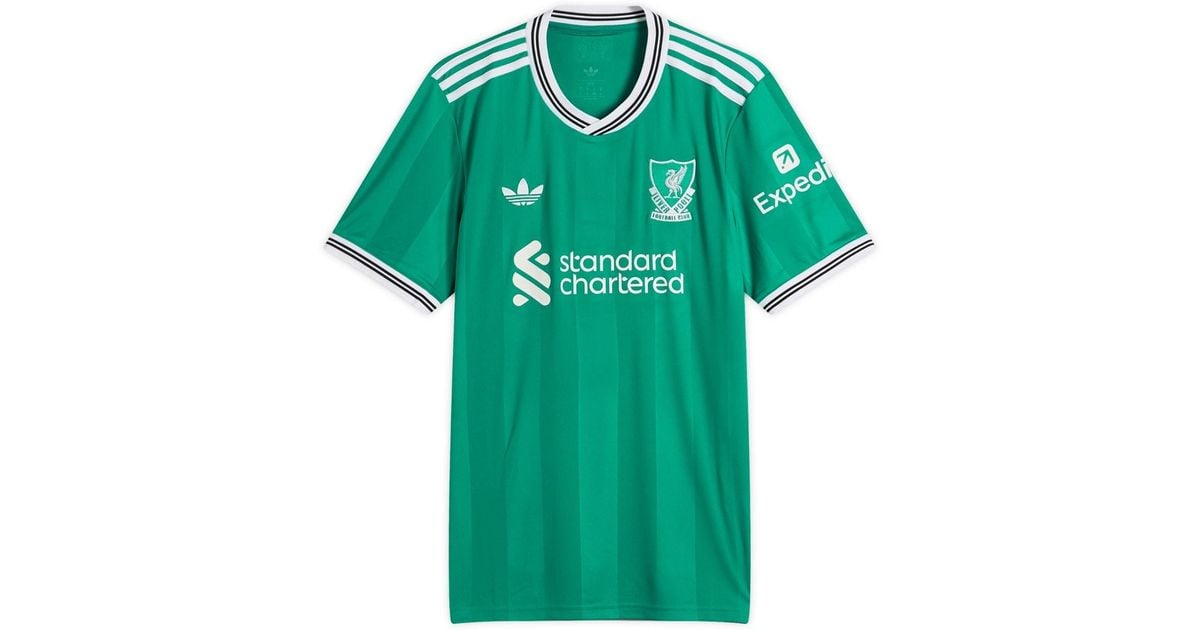 adidas Liverpool Fc 25/26 3Rd Jersey Top in Green | Lyst UK