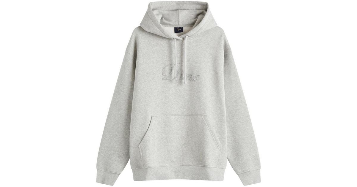 Dime Cursive Logo Hoodie in Gray for Men | Lyst