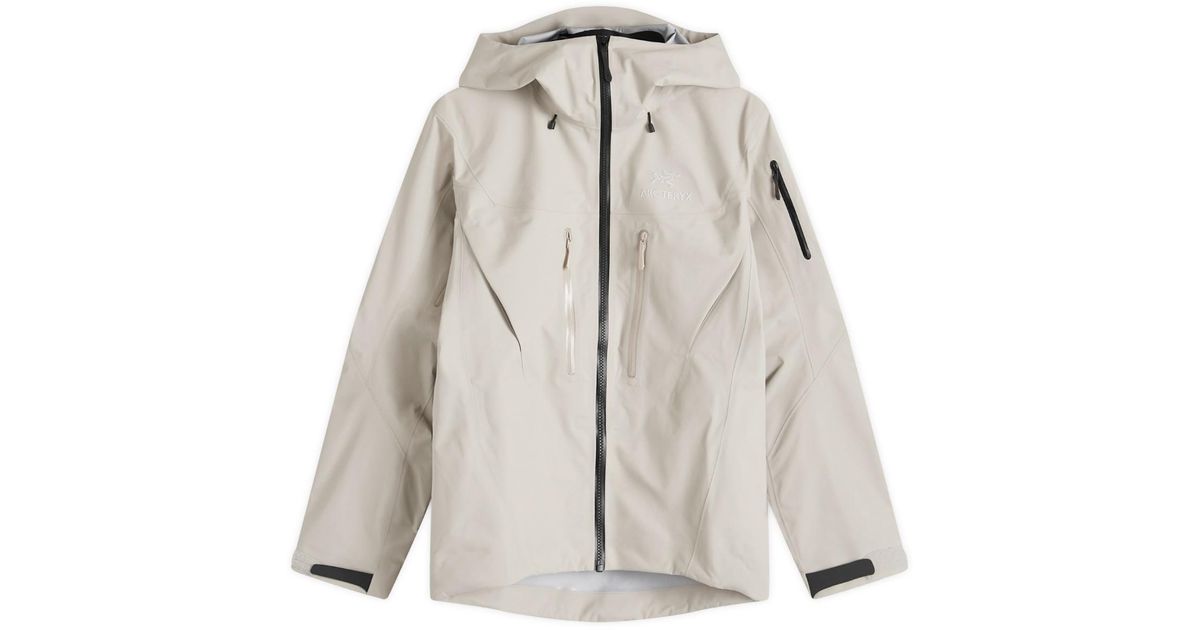 Arc'teryx Alpha Sv Jacket in Gray | Lyst