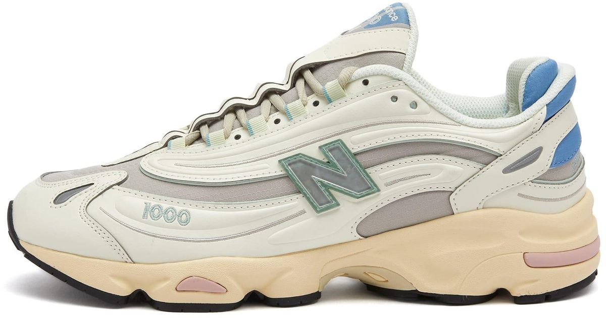 New Balance M1000Wa Sneakers in White | Lyst