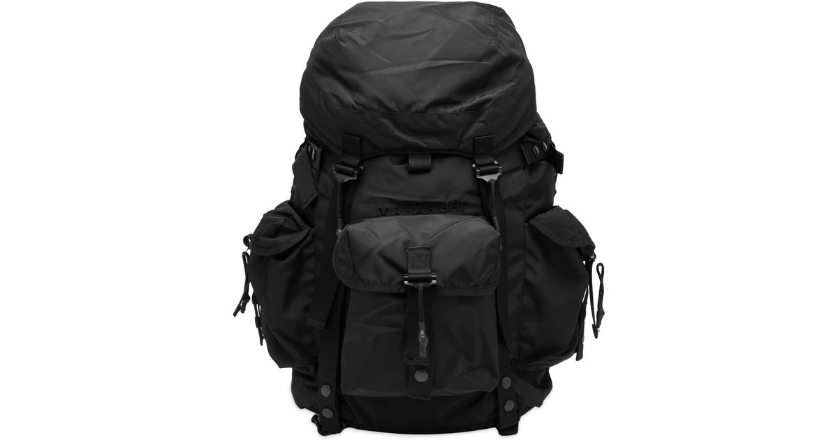 Maharishi M.A.L.I.C.E. Backpack in Black for Men | Lyst