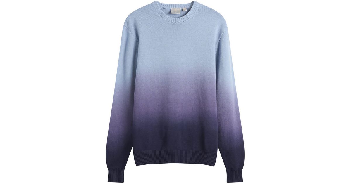 Gramicci Sun Fade Sweater in Blue | Lyst