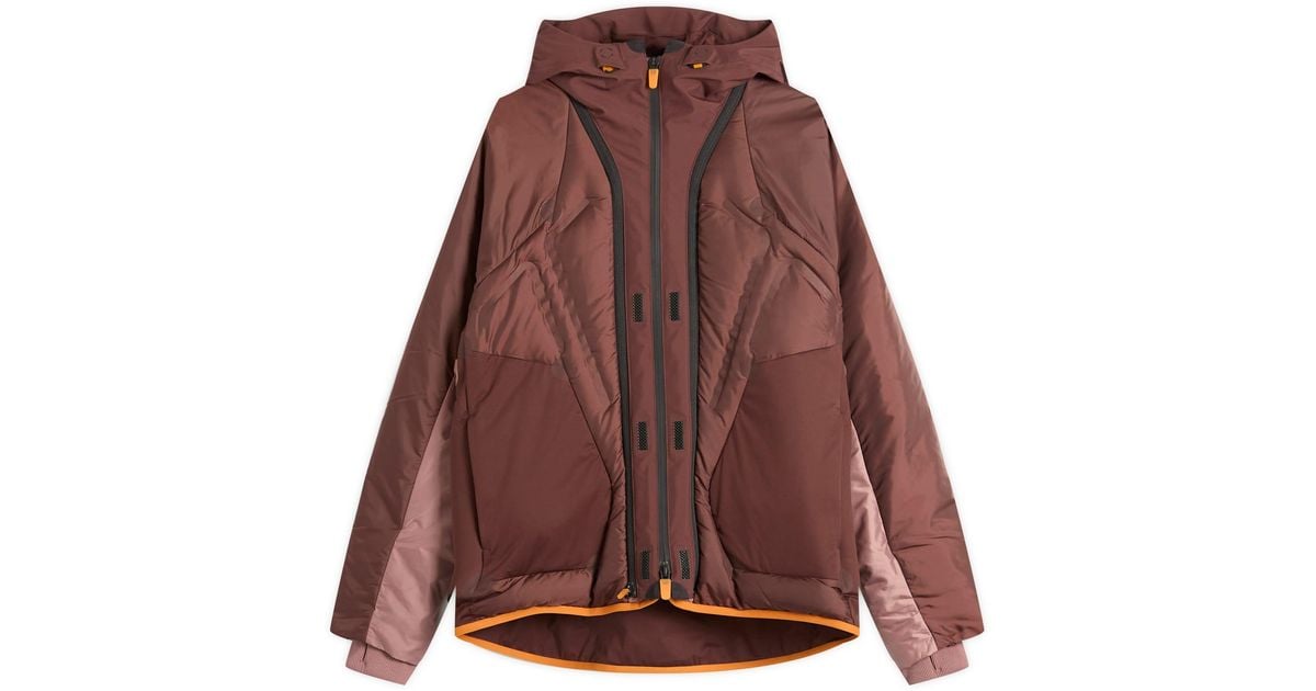 Nike Ispa Adapt Air Jacket in Brown | Lyst