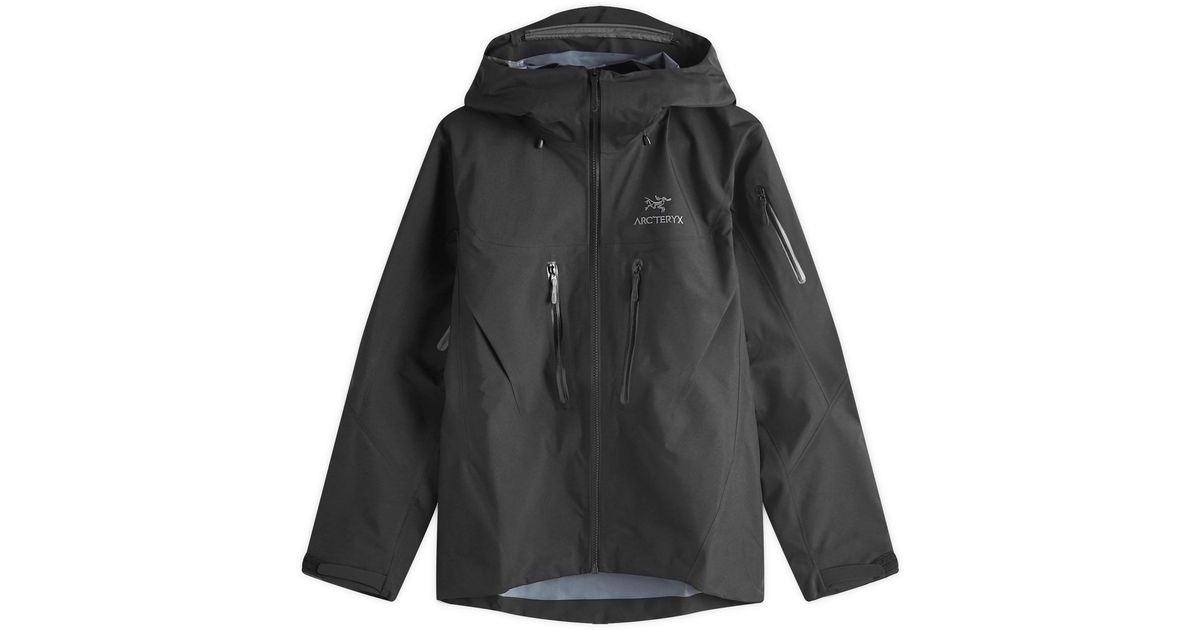 Arc'teryx Alpha Sv Jacket in Black | Lyst UK