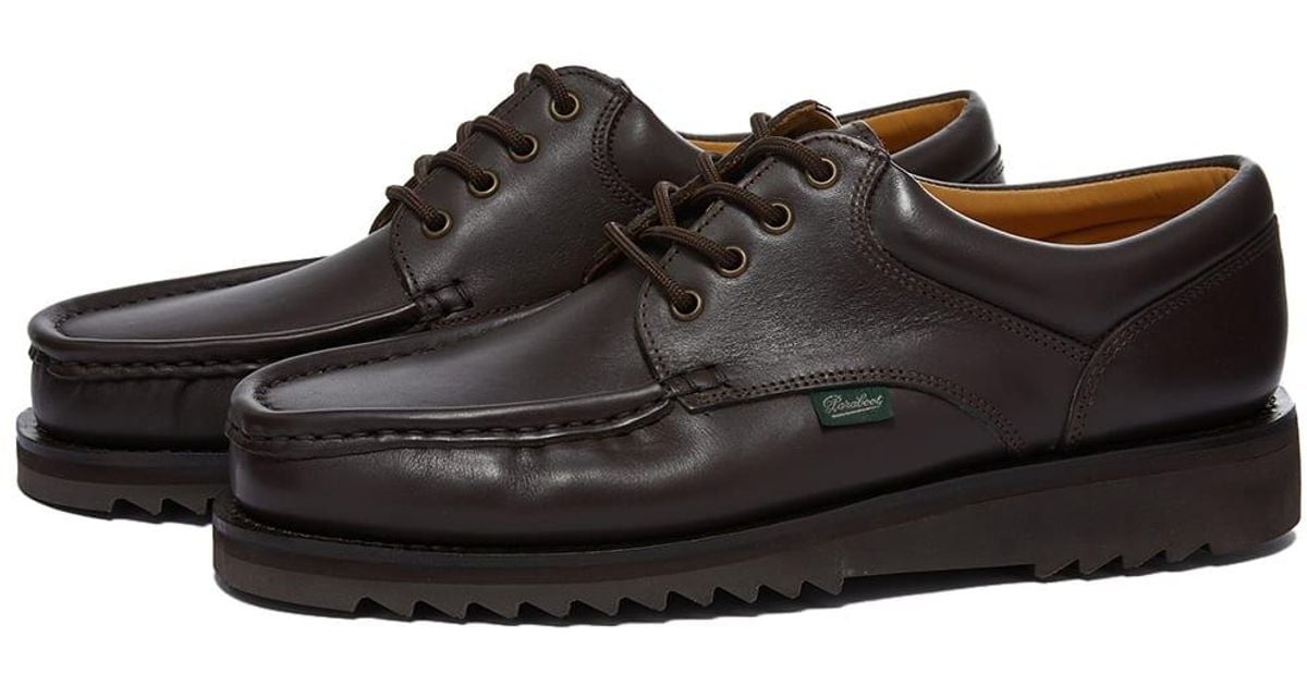 Paraboot Leather Thiers in Brown for Men | Lyst