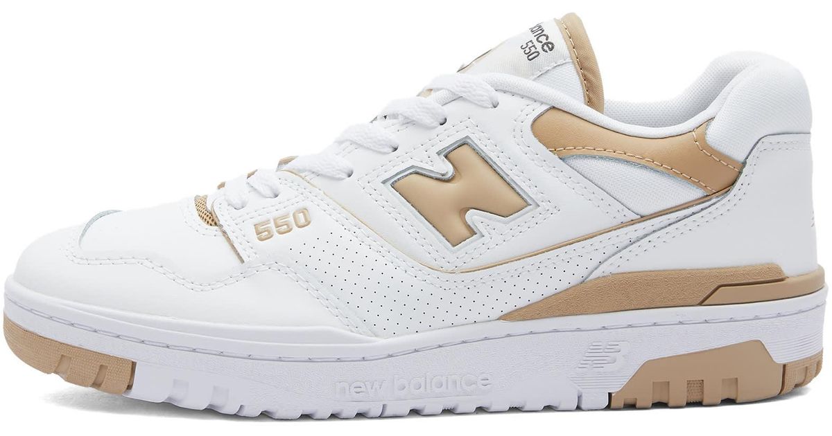 New Balance Bbw550Bt Sneakers in White | Lyst