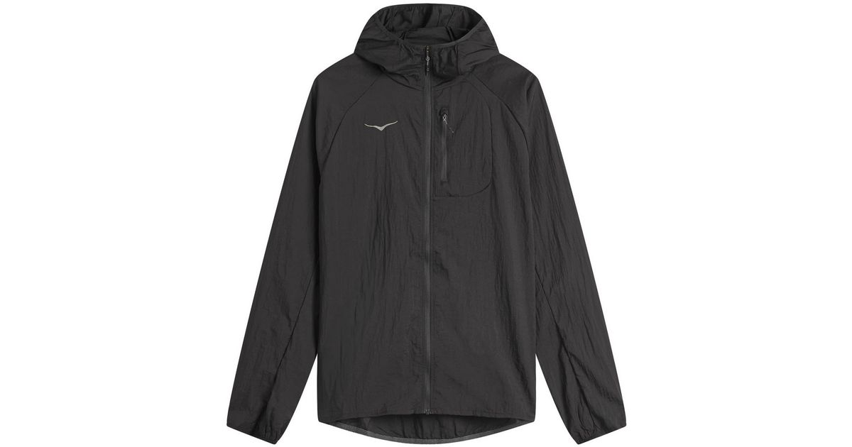 Hoka One One M Skyflow Jacket in Black for Men | Lyst