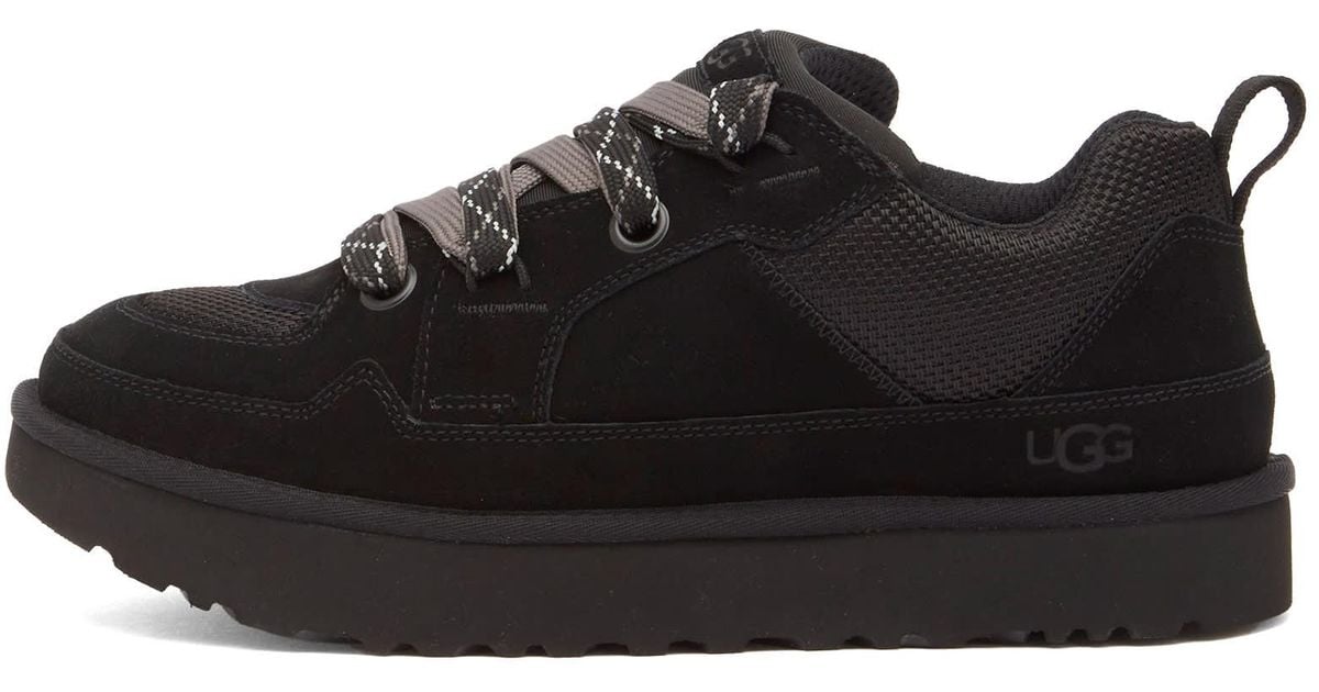 UGG Lo Lowmel Sneaker in Black for Men | Lyst