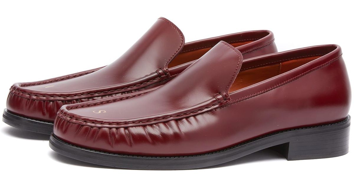 Acne Studios Boafer Sport Loafer in Red for Men | Lyst