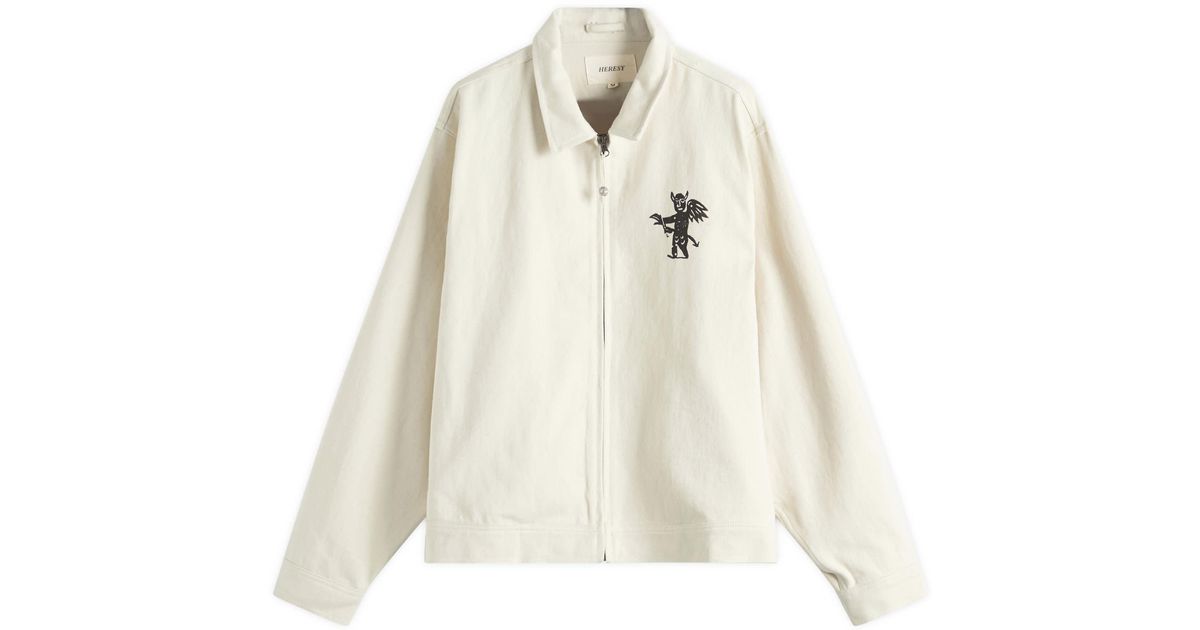 Heresy Rogue Jacket in White for Men | Lyst