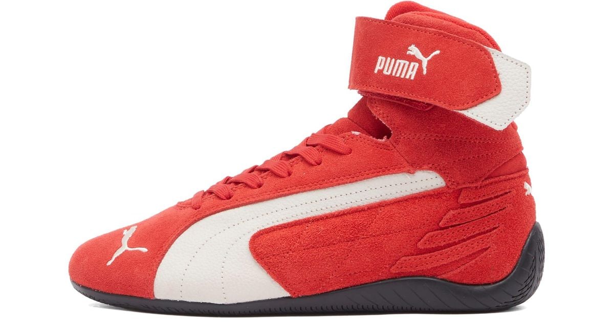 PUMA Speedcat Mid in Red | Lyst