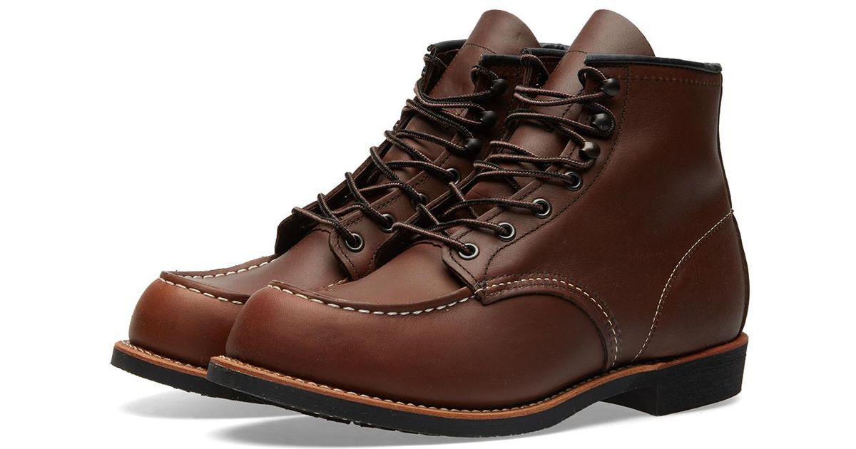 Red Wing 2954 Heritage Work Cooper Moc Toe Boot in Brown for Men | Lyst