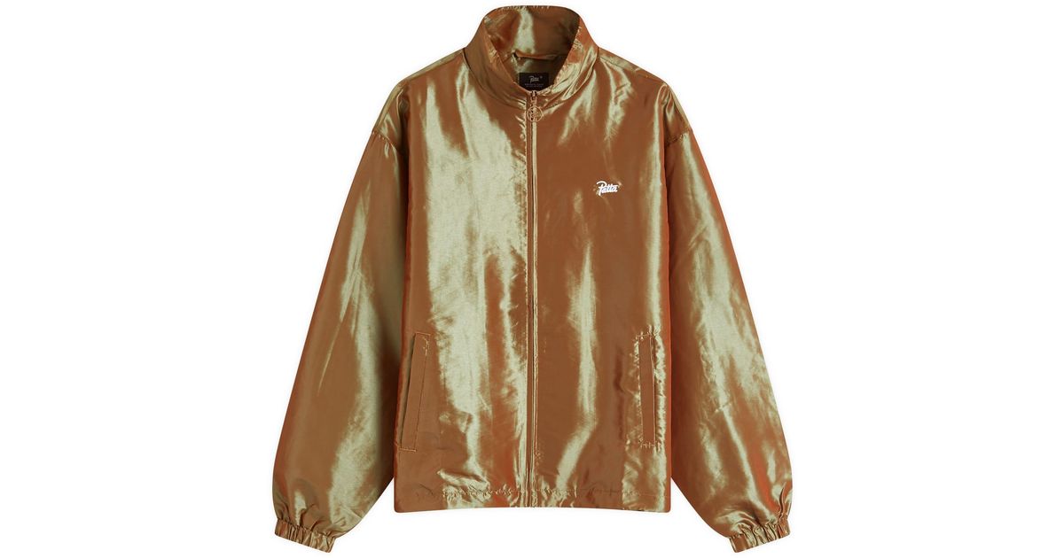 PATTA Always Changing Track Jacket in Brown for Men | Lyst