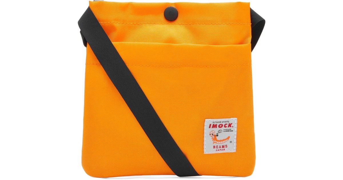 BEAMS Japan X Imock Shoulder Pouch in Orange | Lyst