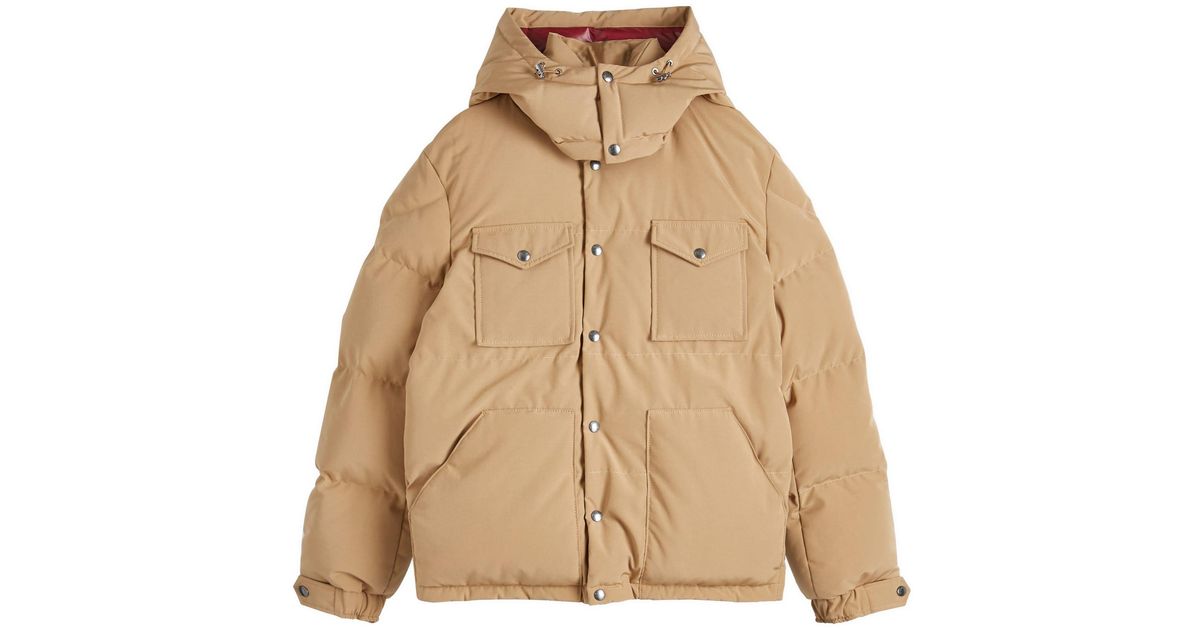Moncler Fornas Micro Cotton Jacket in Natural for Men | Lyst