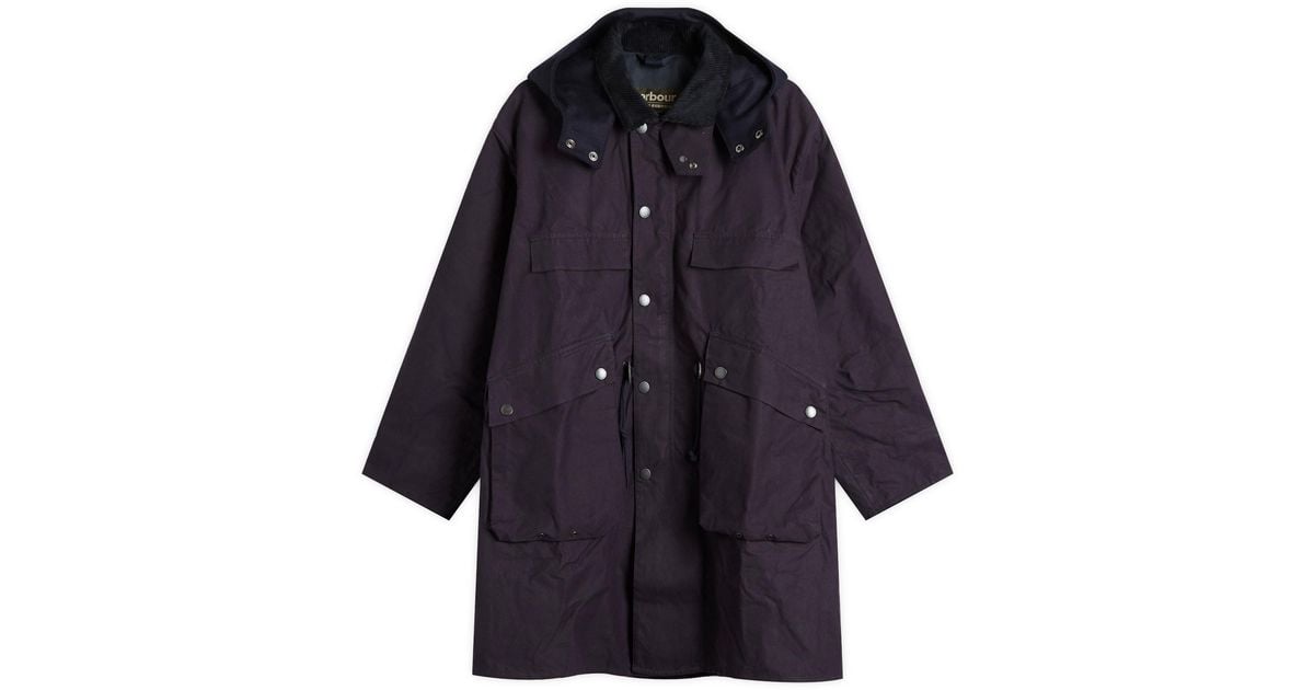 Barbour X Kaptain Sunshine Bedale Casual Field Coat in Blue for Men | Lyst