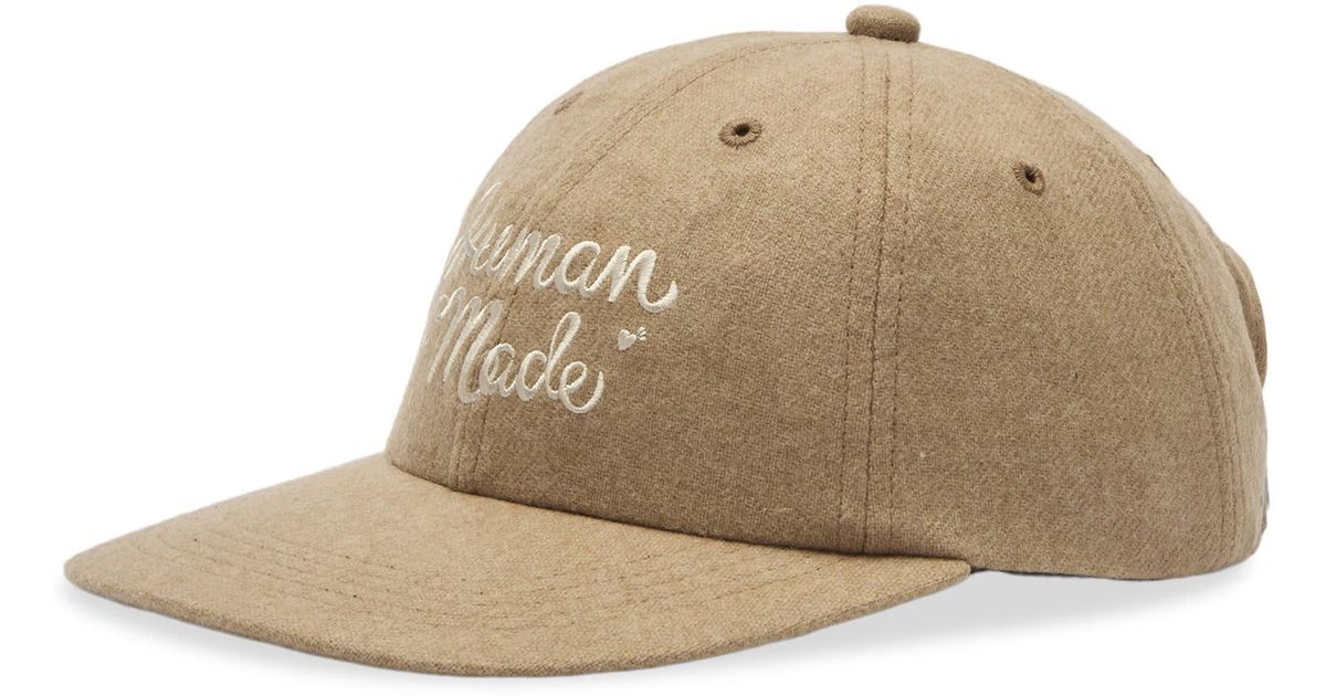 Human Made Wool 6 Panel Cap in Natural for Men | Lyst