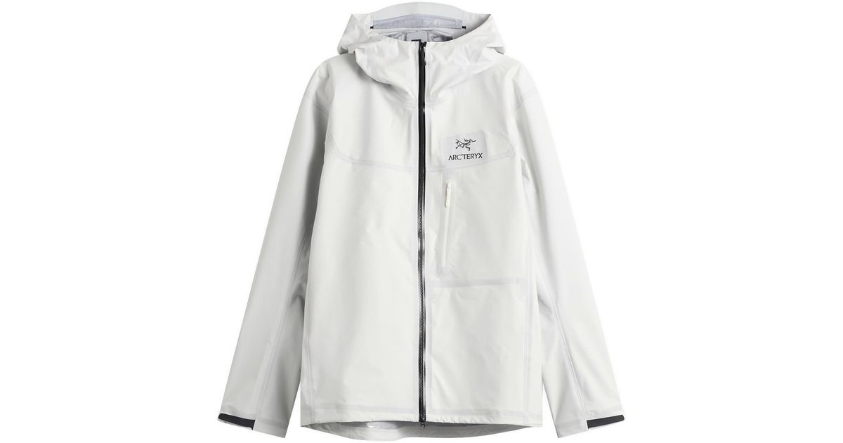 Arc'teryx Alpha Sl Gore-Tex Jacket in White for Men | Lyst UK