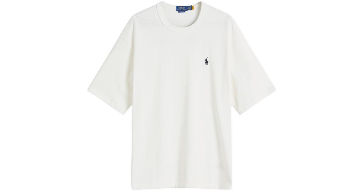 Polo Ralph Lauren Back Logo T-Shirt in White for Men | Lyst