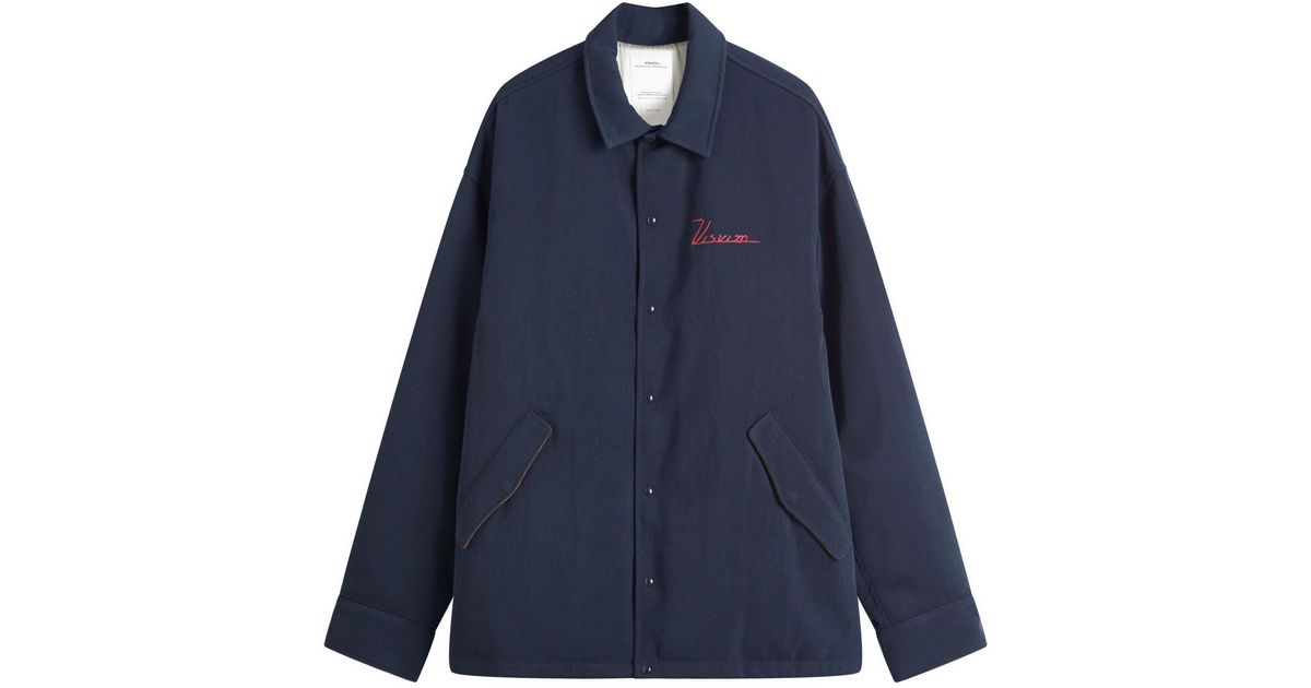 Visvim Westwood Down Team Jacket in Blue for Men | Lyst