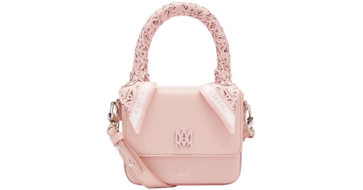 Amiri Micro Ma Bag in Pink | Lyst