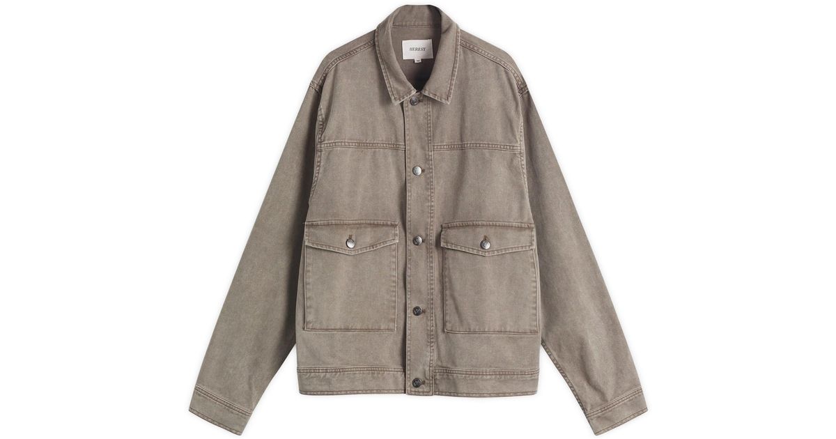 Heresy Rust Jacket in Gray for Men | Lyst