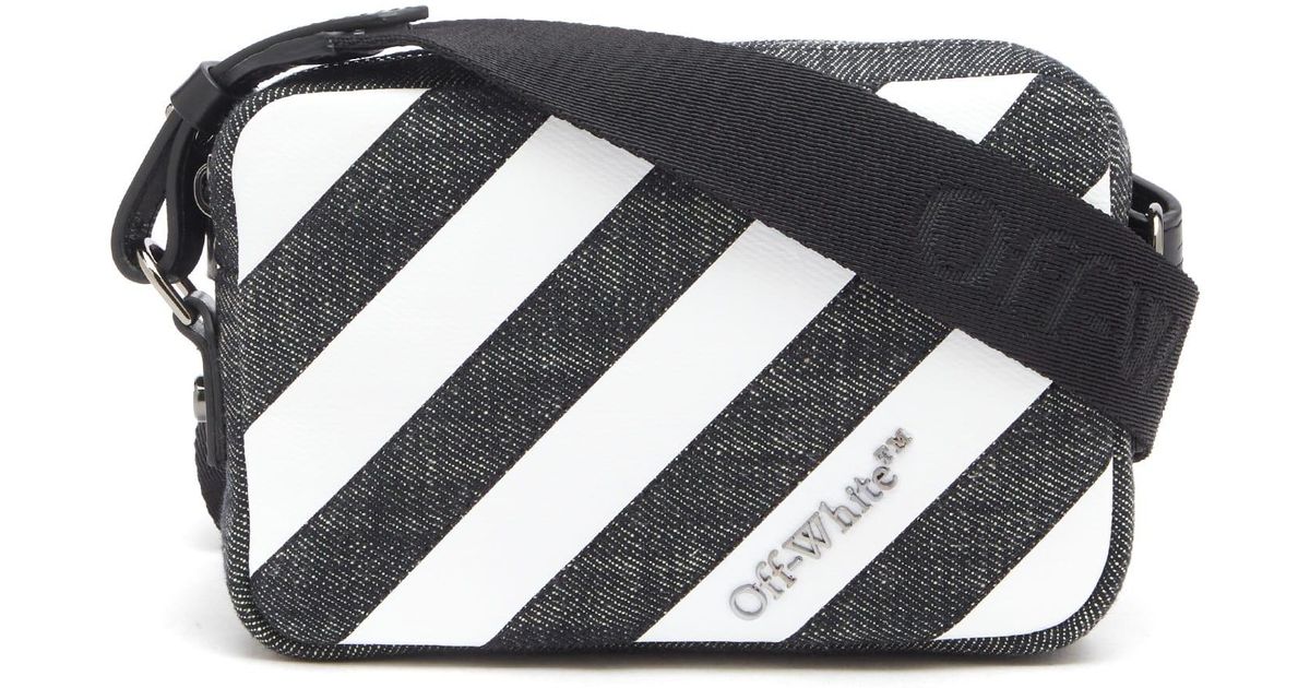 Off-White c/o Virgil Abloh Off- Quilting Diag Camera Bag in Blue | Lyst