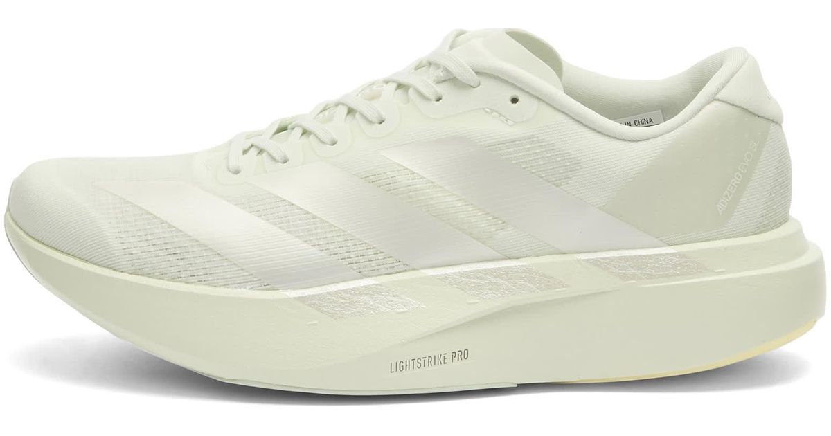adidas Originals Adizero Evo Sl Sneaker in White | Lyst UK
