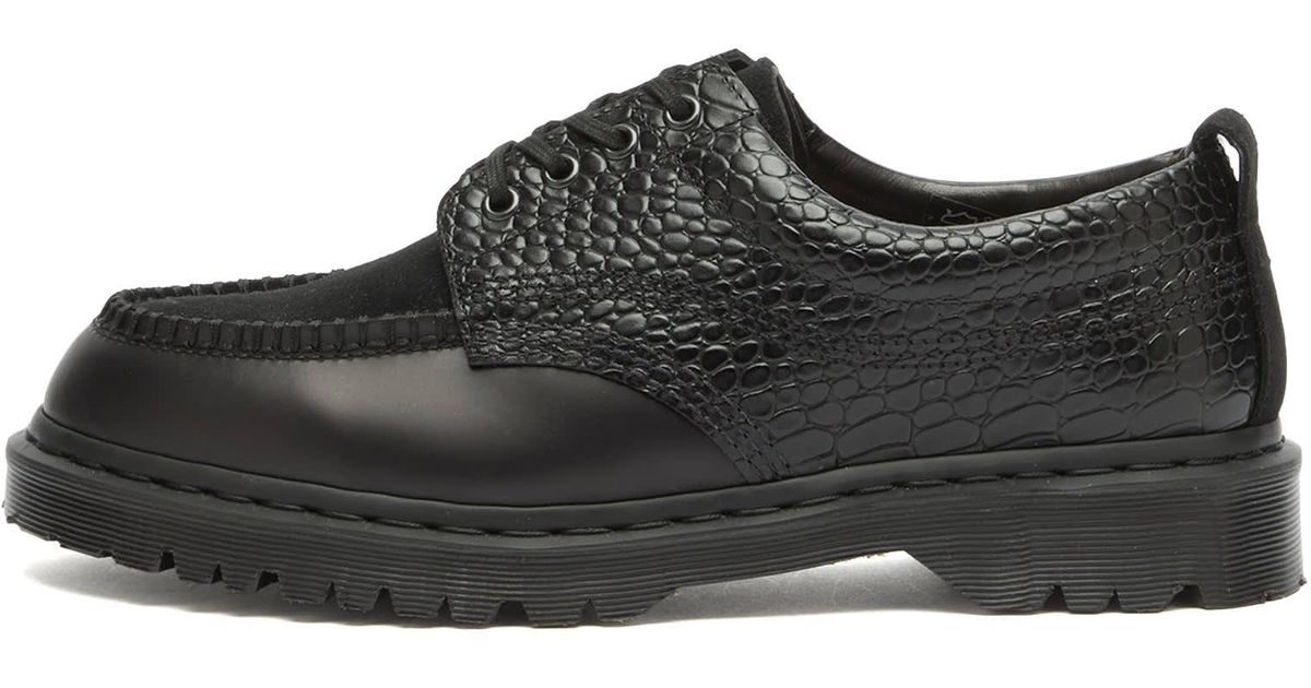 Dr. Martens X Beams Lowell Shoe in Black for Men | Lyst
