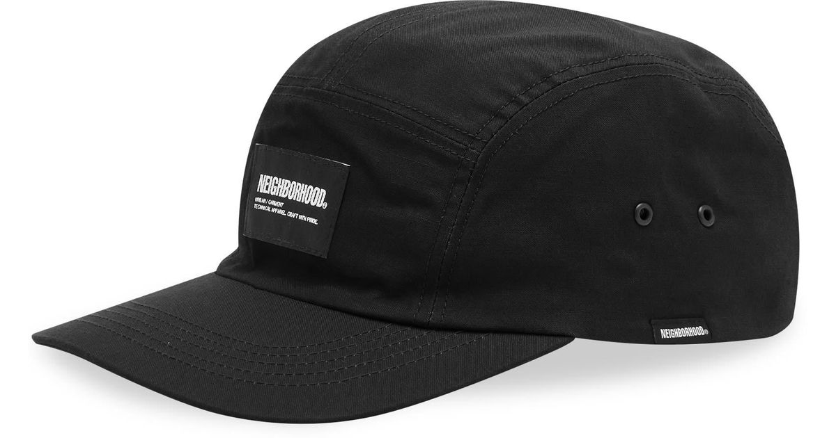 Neighborhood Mil Jet Cap in Black for Men | Lyst