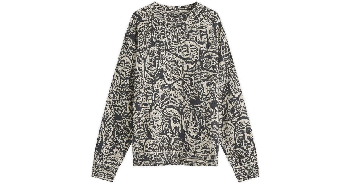 Heresy Ancestors Knit Crew in Gray for Men | Lyst