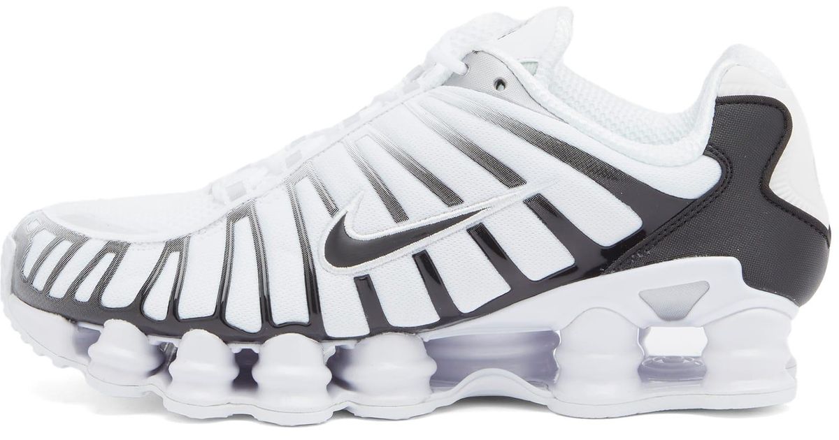 Nike Shox Tl Sneaker in White | Lyst