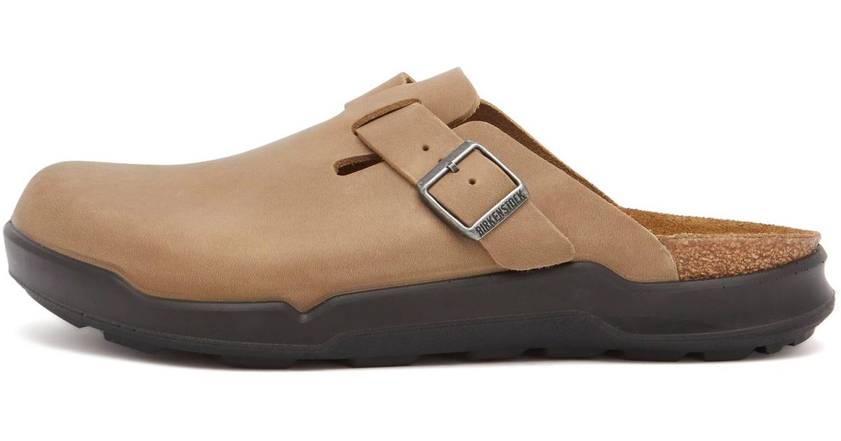 Birkenstock Boston Ct Clog in Brown for Men | Lyst