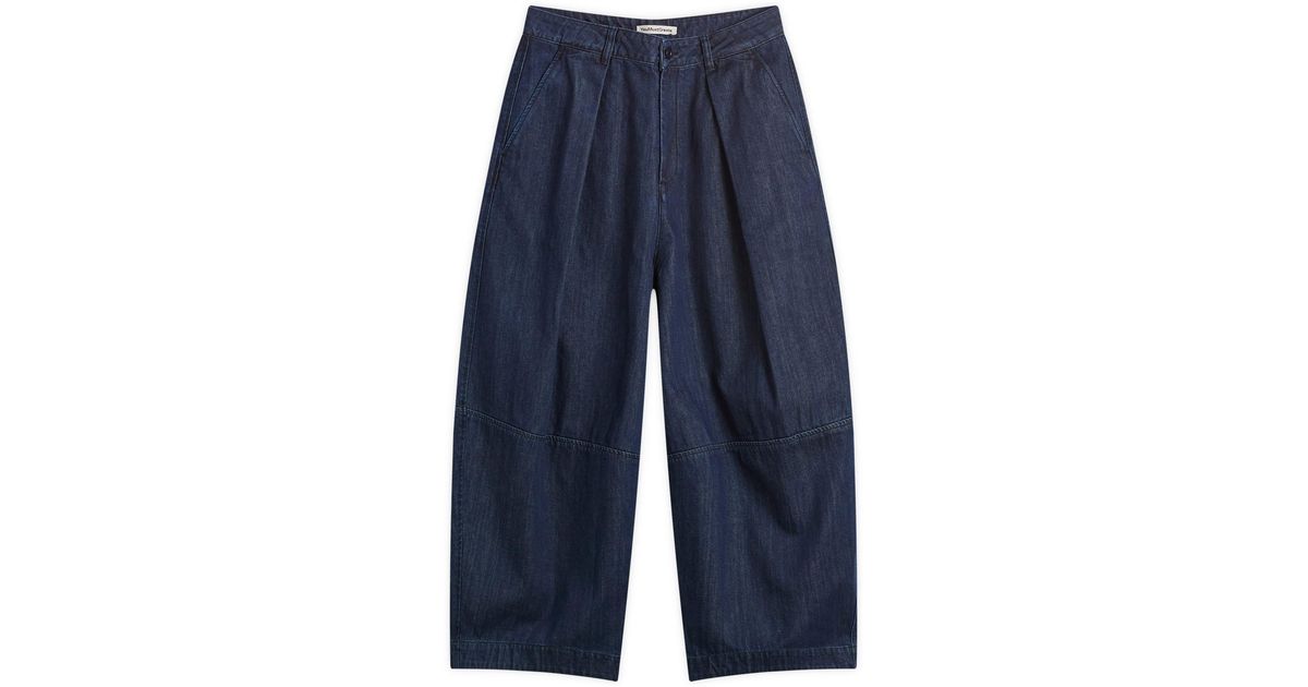YMC Deadbeat Denim Trouser in Blue | Lyst UK