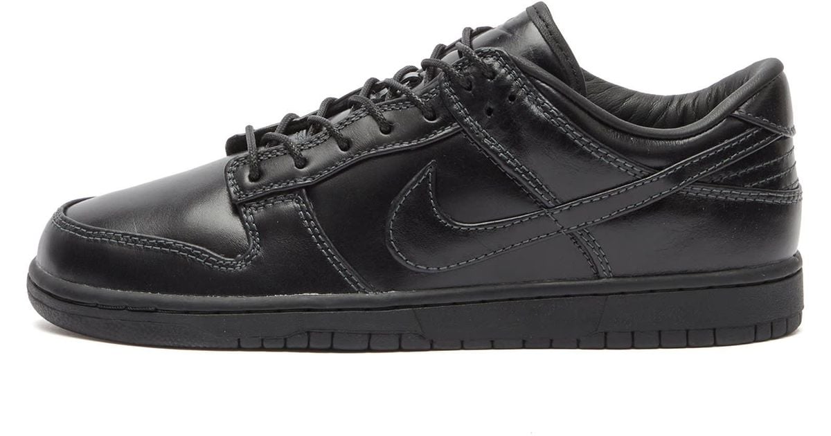 Nike Dunk Low Retro Prm Qs Sneaker in Black | Lyst UK