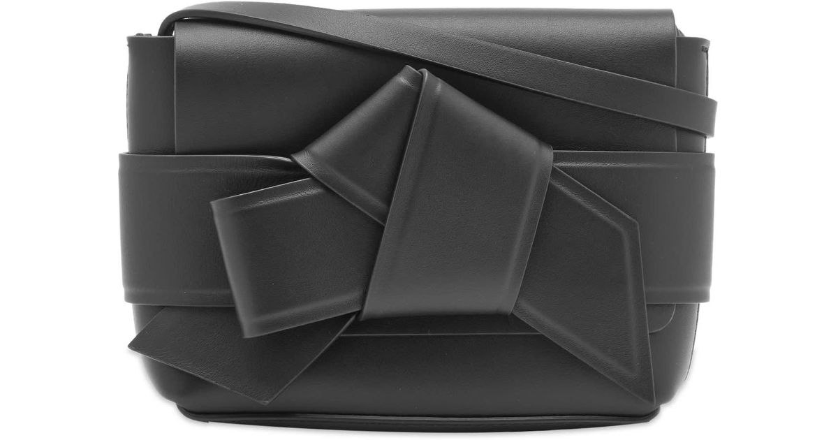 Acne Studios Musubi Fold Mini Bag in Black | Lyst